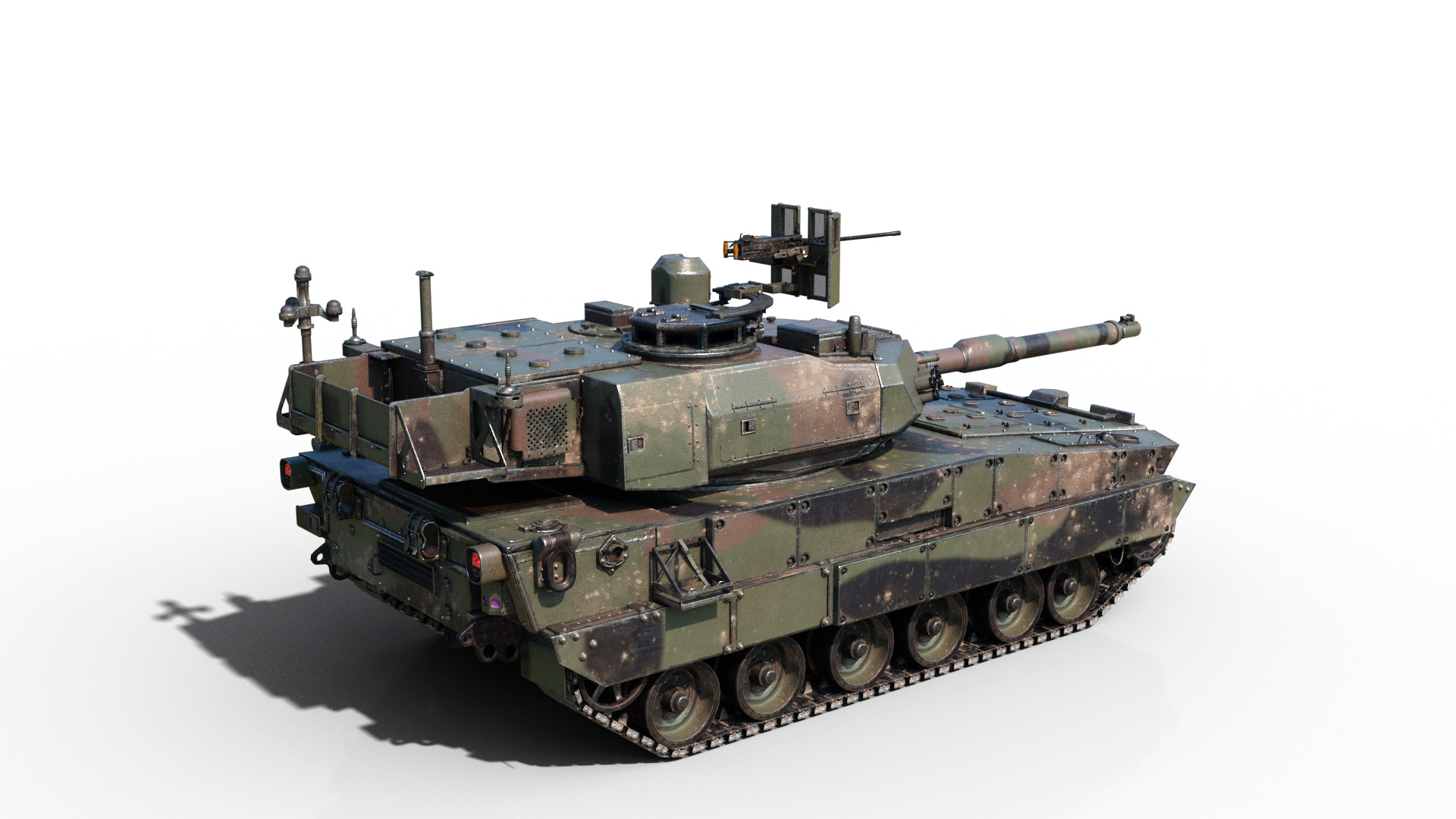 3D model 3 coatings of USA ARMY M10 Booker Combat Vehicle light tank VR ...