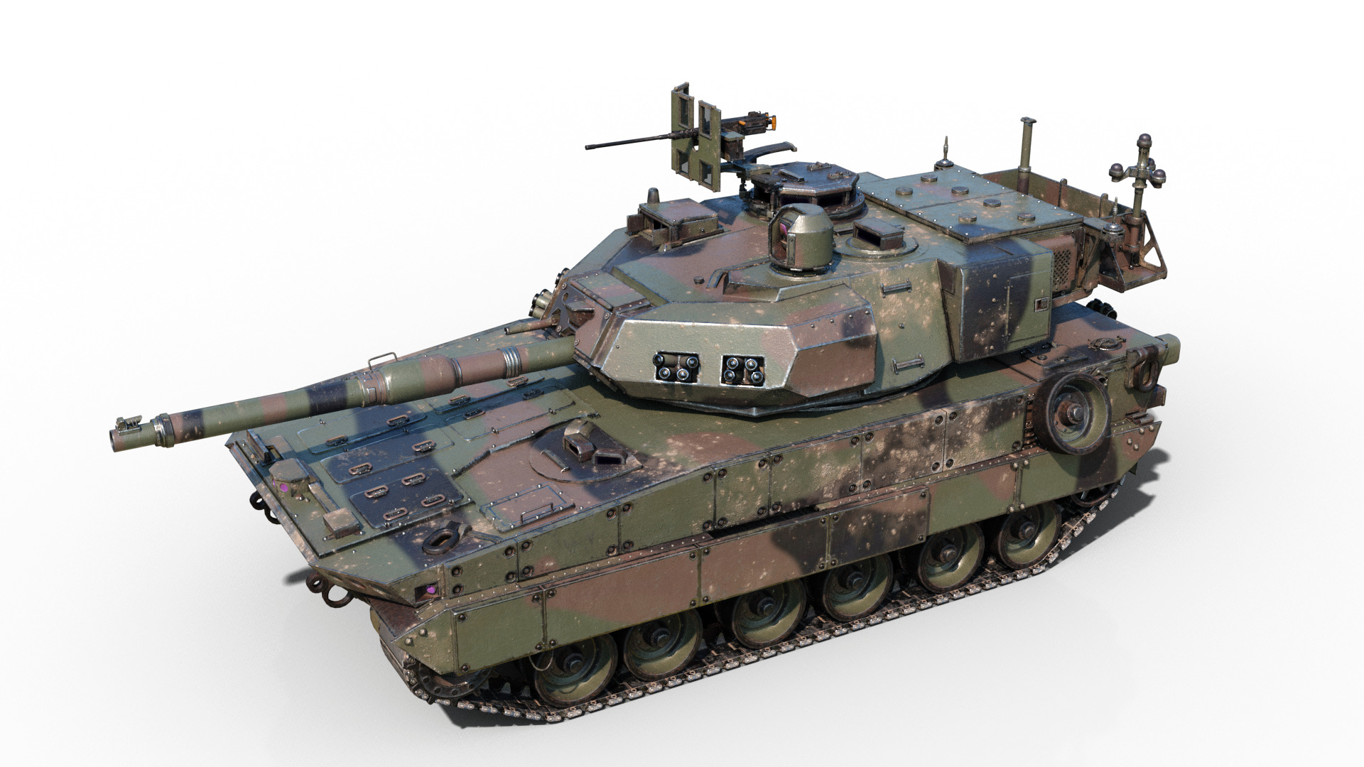 3D model 3 coatings of USA ARMY M10 Booker Combat Vehicle light tank VR ...