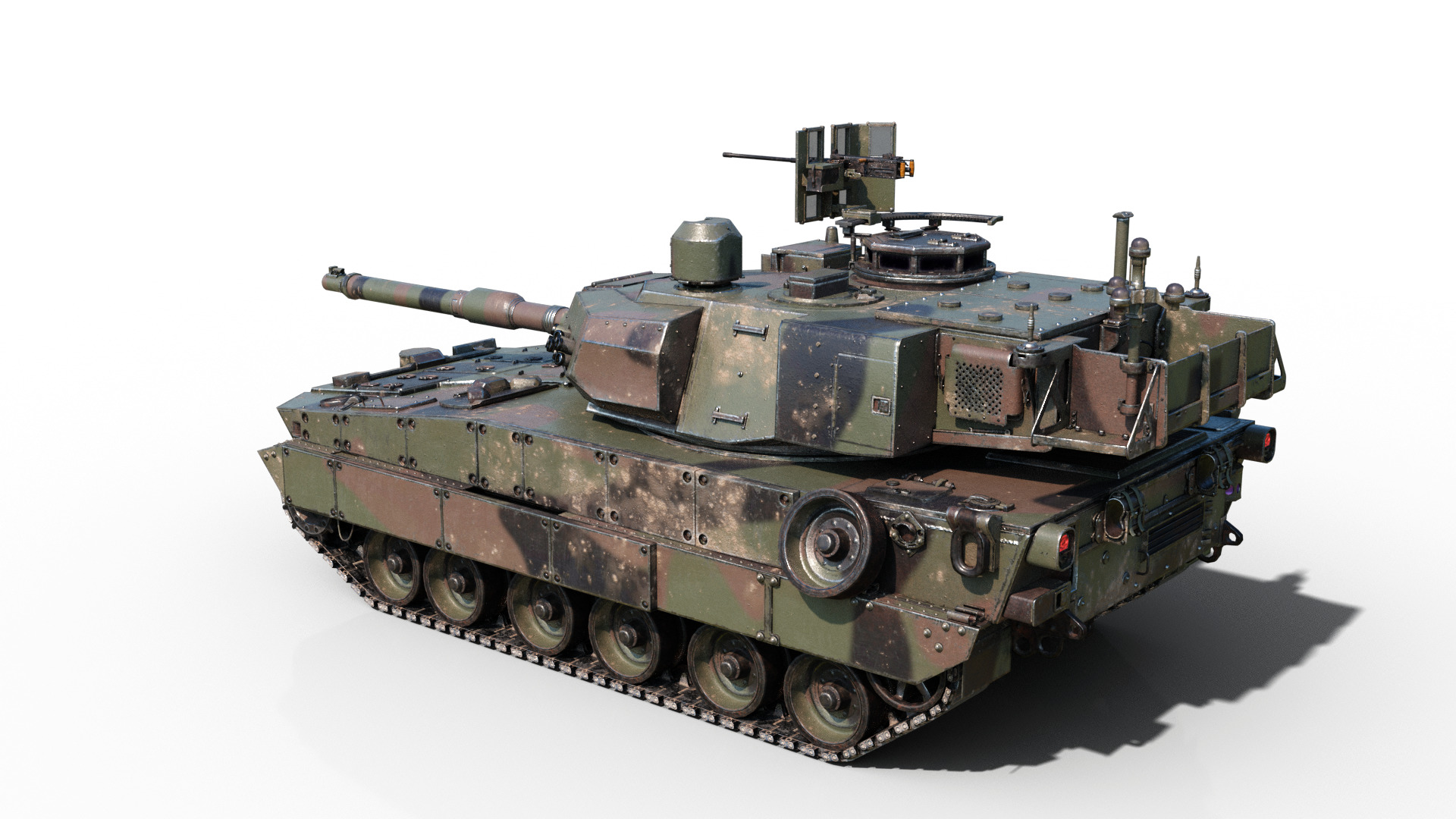 3D model 3 coatings of USA ARMY M10 Booker Combat Vehicle light tank VR ...