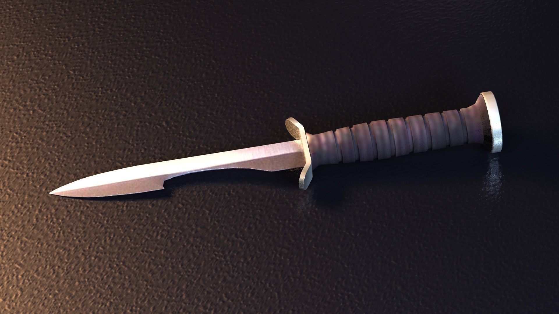 Dagger knife weapon cold weapon Saber 3D model | CGTrader