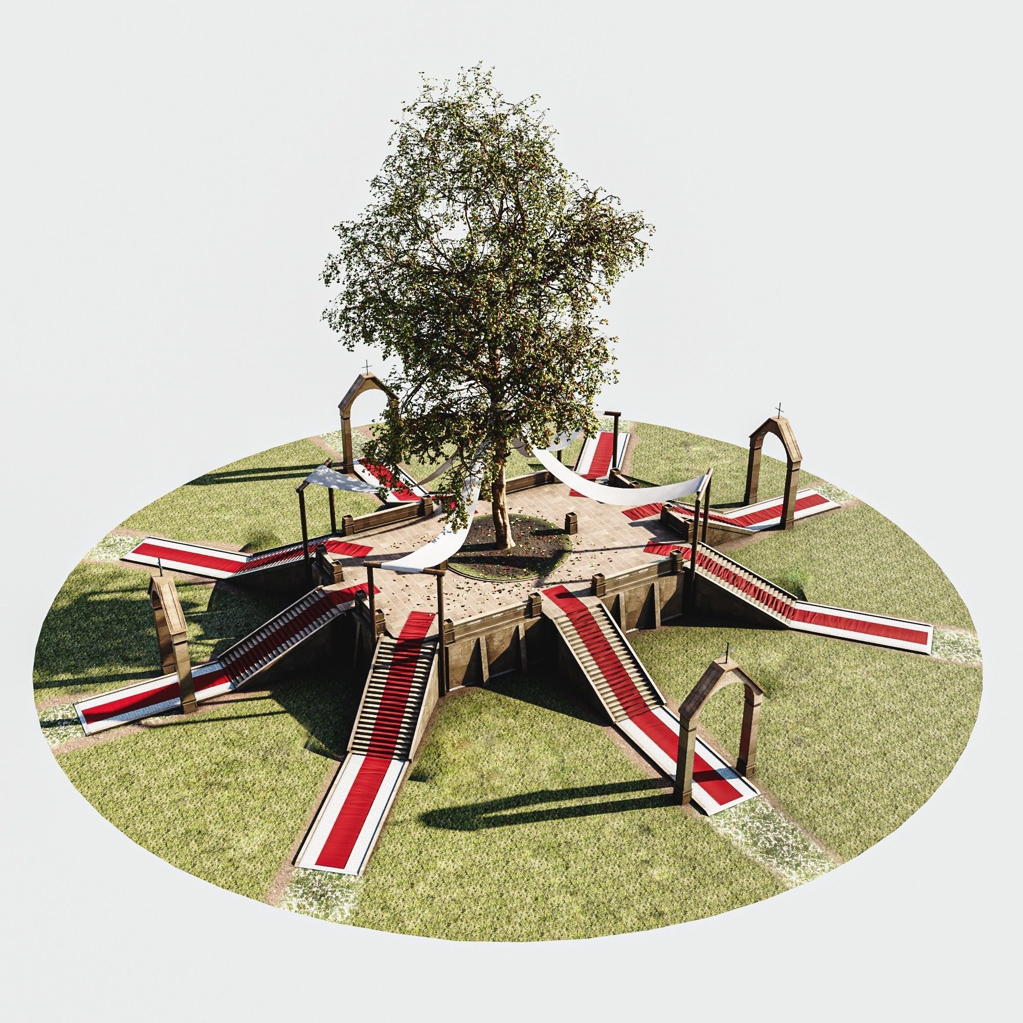 God Tree 3D model | CGTrader