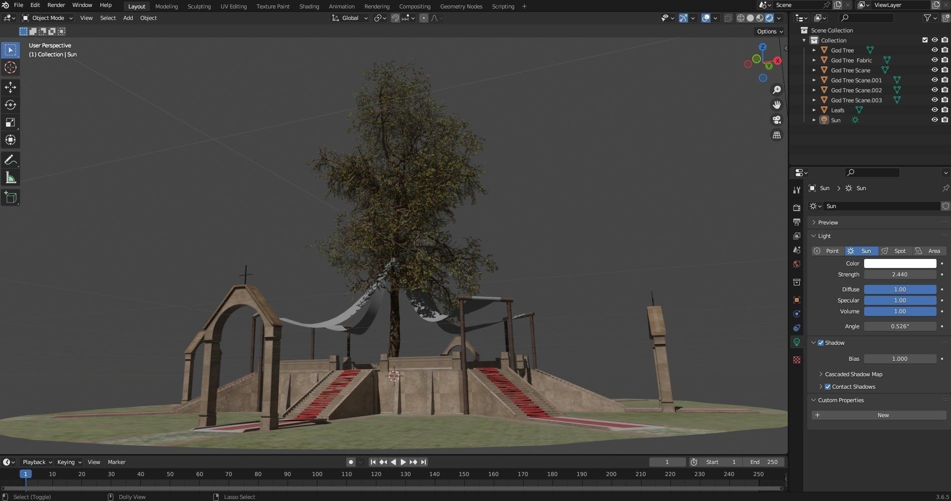 God Tree 3D model | CGTrader
