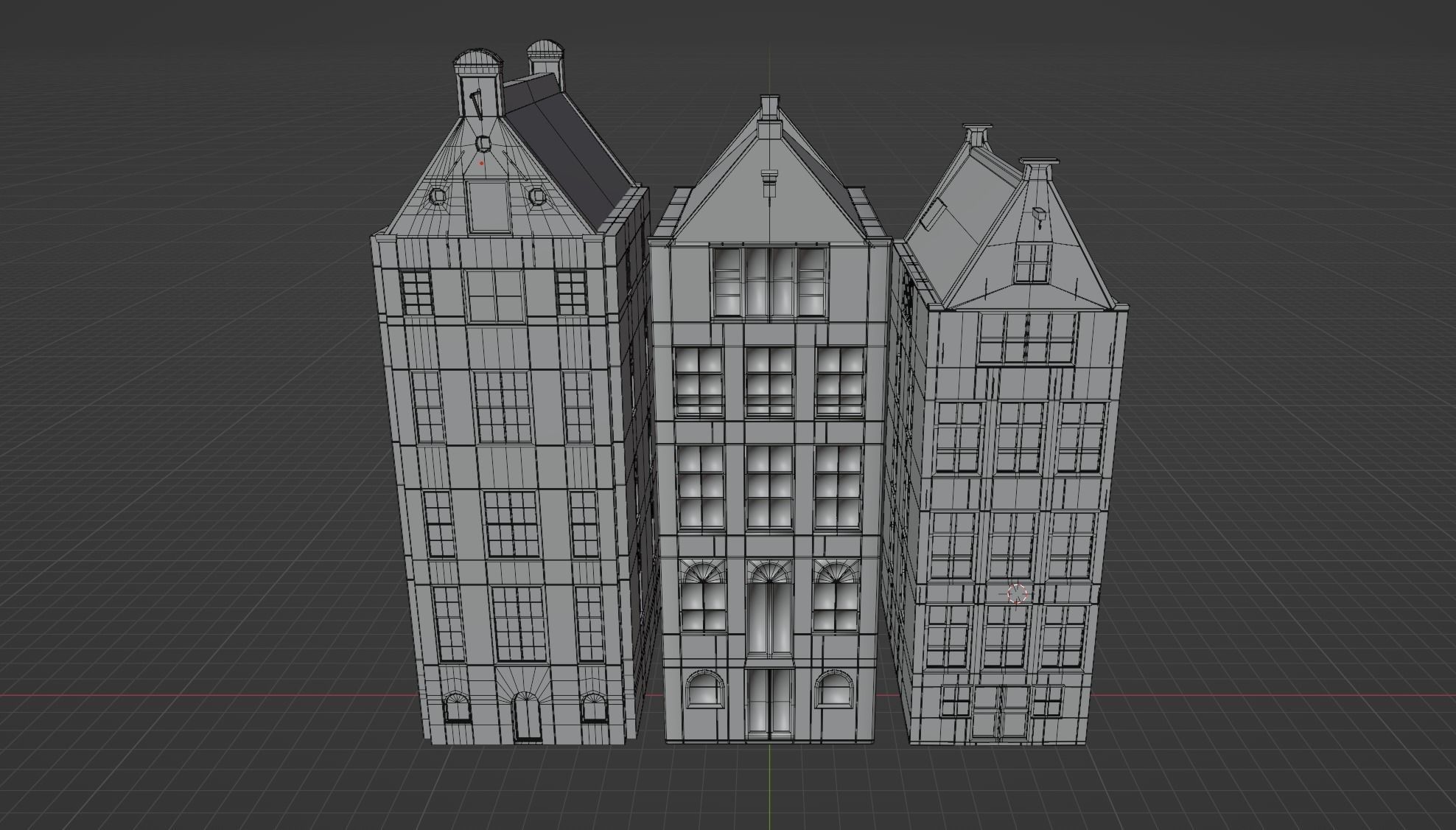 Amsterdam Buildings 3D model | CGTrader