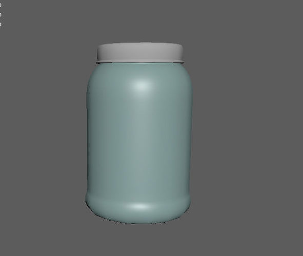 3D model bottle jar VR / AR / low-poly | CGTrader