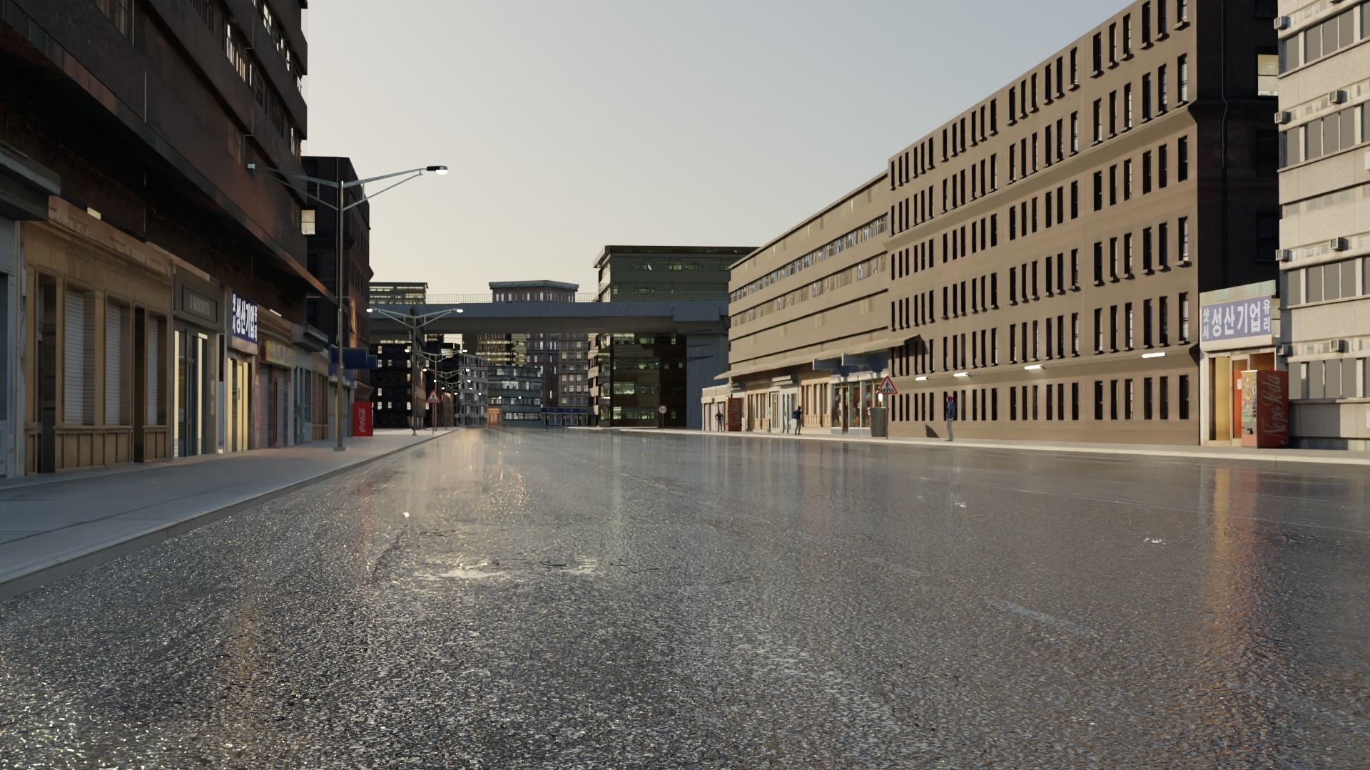 City street 3D model | CGTrader