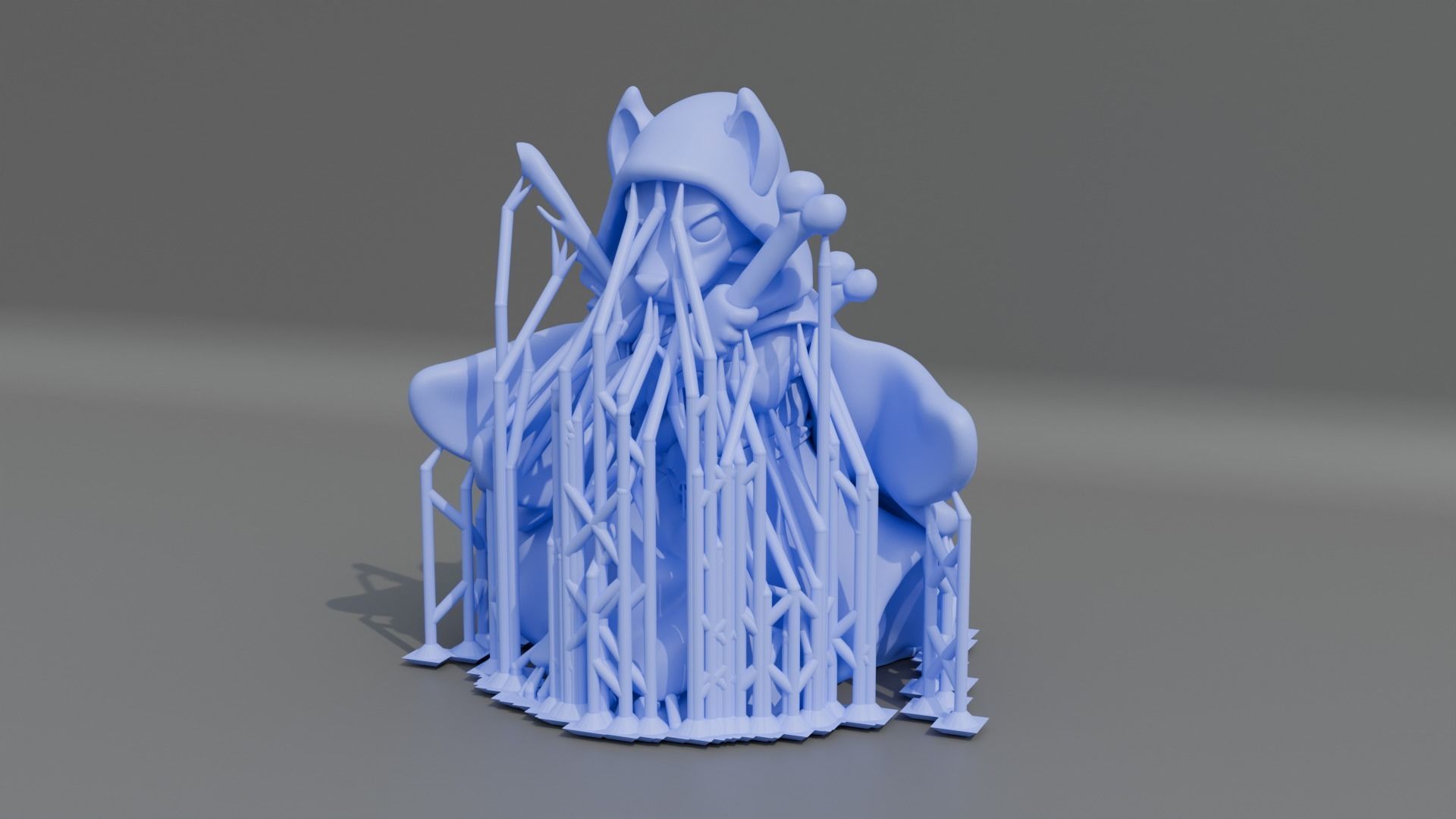 The Gnawing Dread 3D model 3D printable | CGTrader