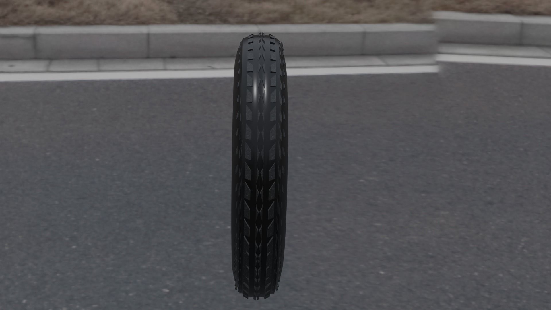 POWER TYRE TRUK AND GJK free 3D model | CGTrader