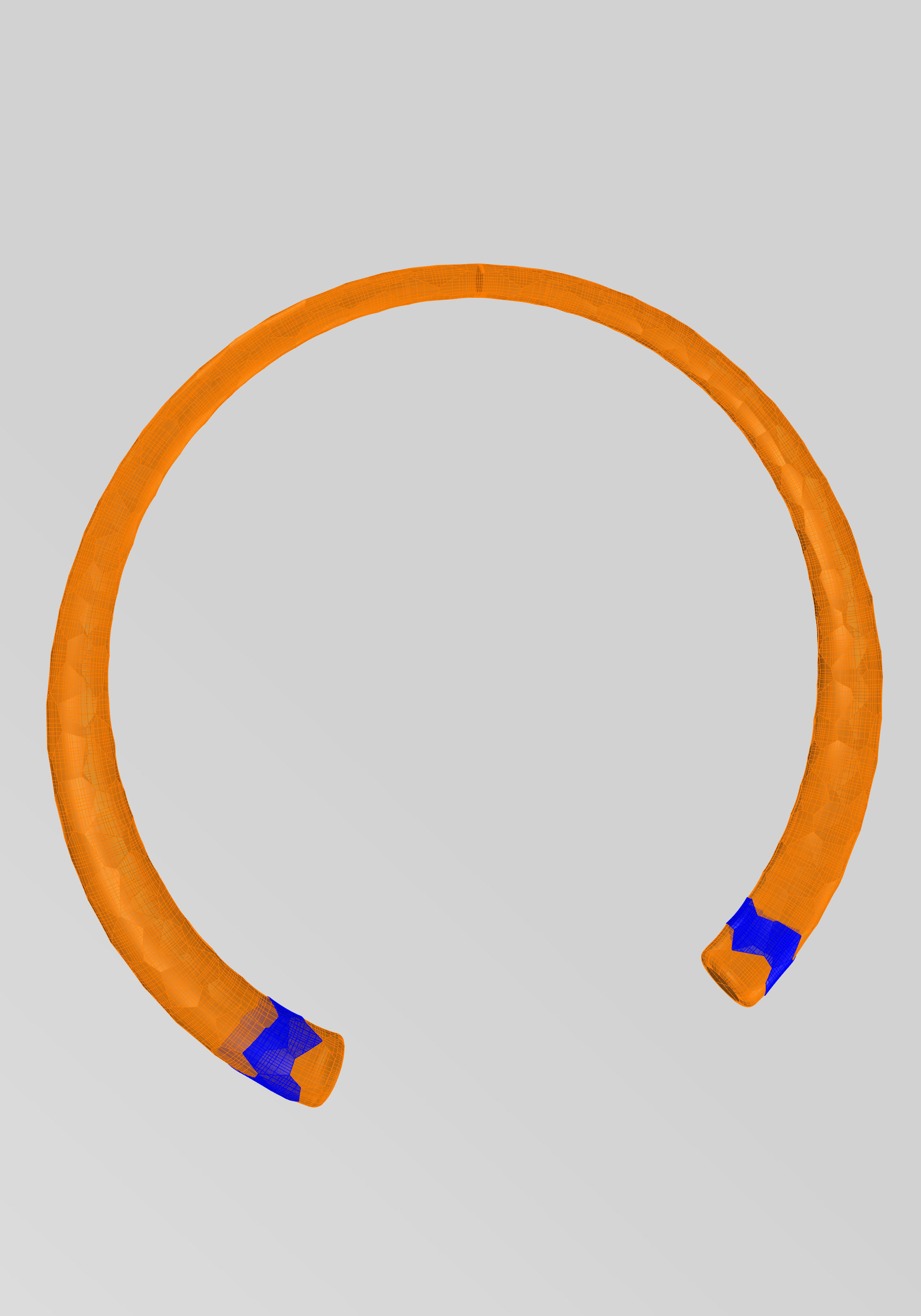 Chocker Necklace free 3D model | CGTrader