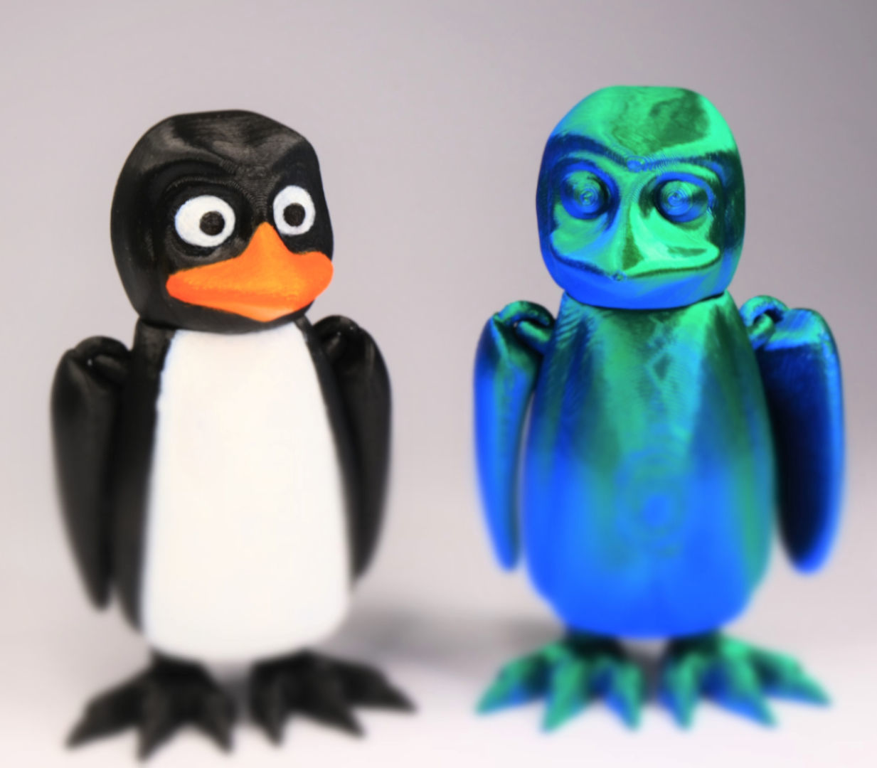 Pingu - Print-in-Place free 3D model 3D printable | CGTrader