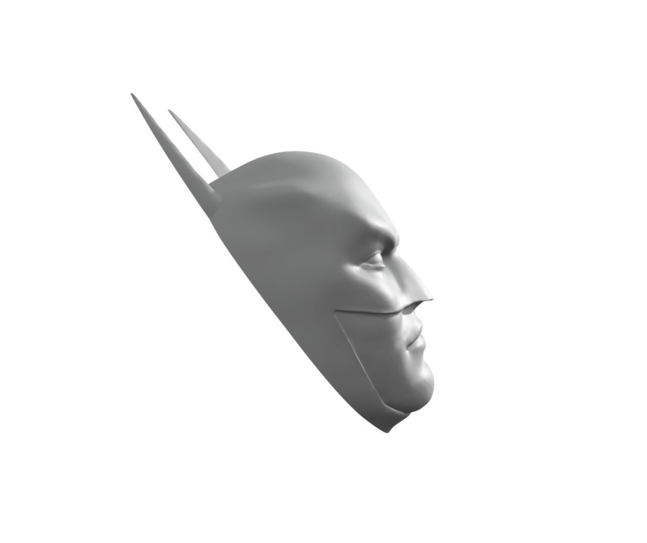 Batman head 3D model 3D printable | CGTrader