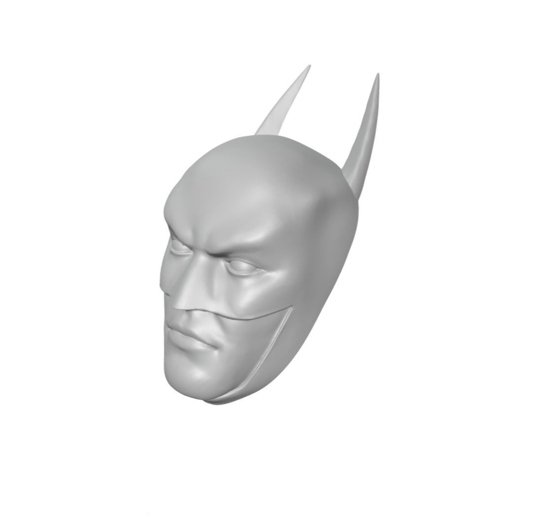 Batman head 3D model 3D printable | CGTrader