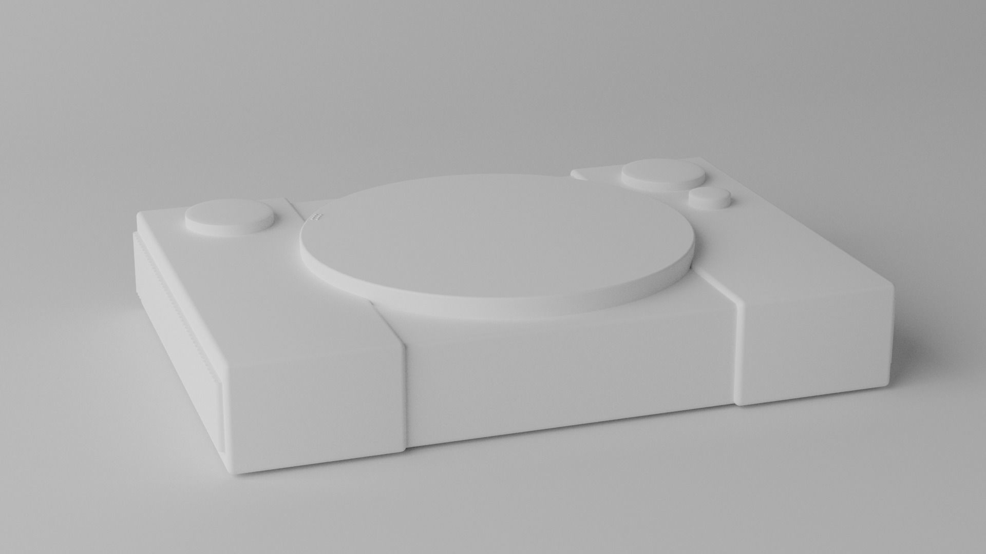 Cartoon Sony Playstation Classic Gaming Console 1 3D model | CGTrader