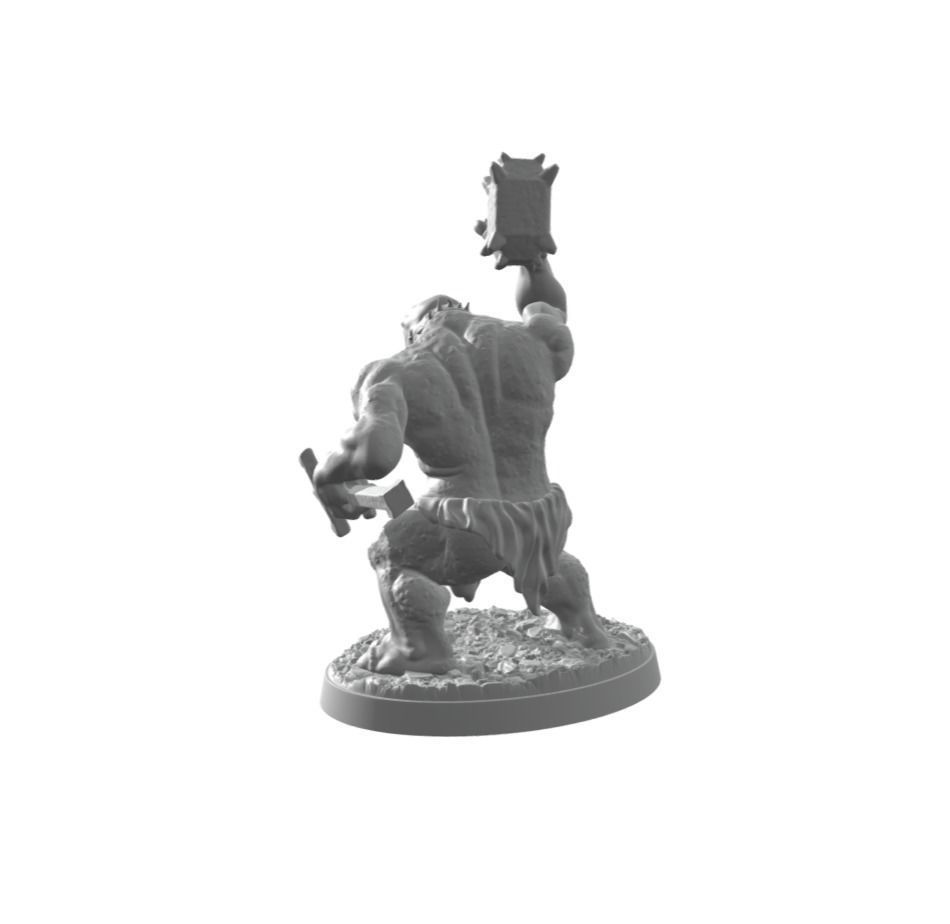 Troll of Moria Giant Monster The lord of the ring 3D model 3D printable ...