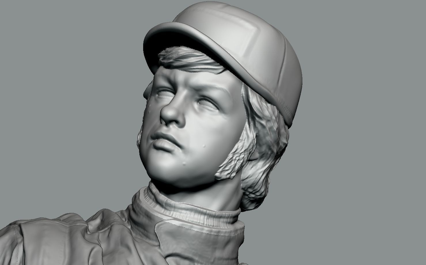 Ronnie Peterson F1 Driver 3D model 3D printable | CGTrader