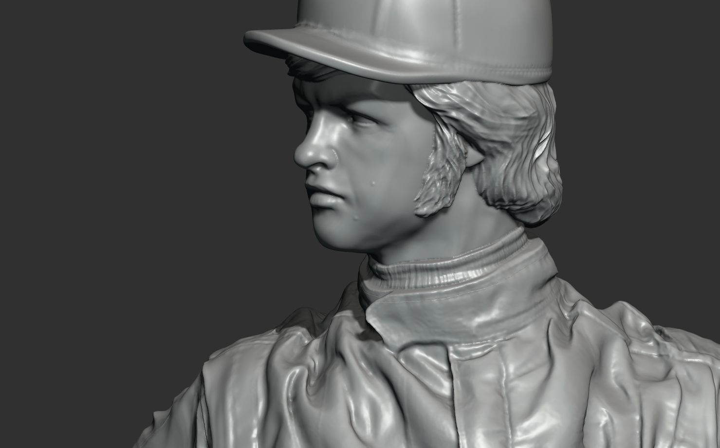 Ronnie Peterson F1 Driver 3D model 3D printable | CGTrader