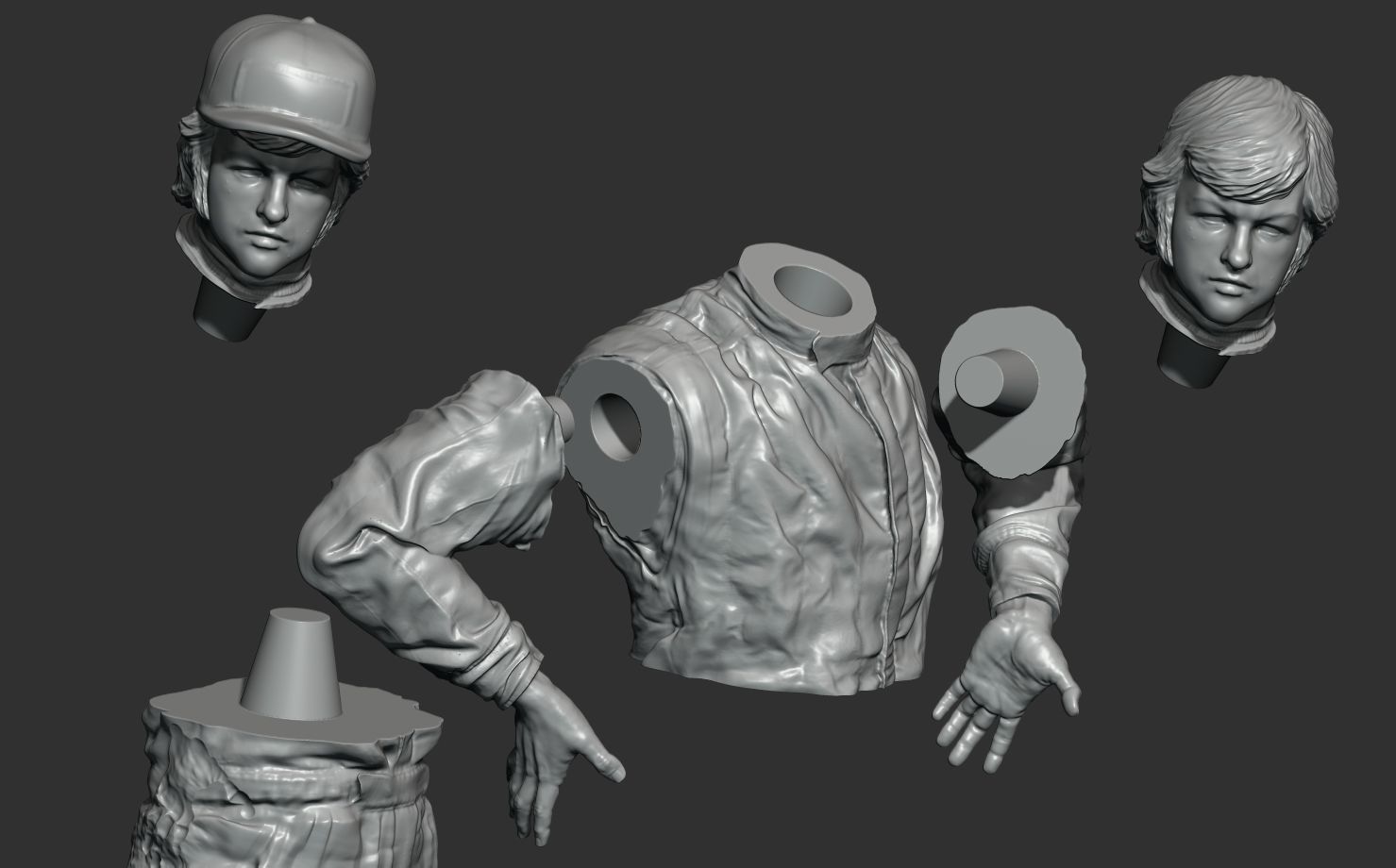 Ronnie Peterson F1 Driver 3D model 3D printable | CGTrader