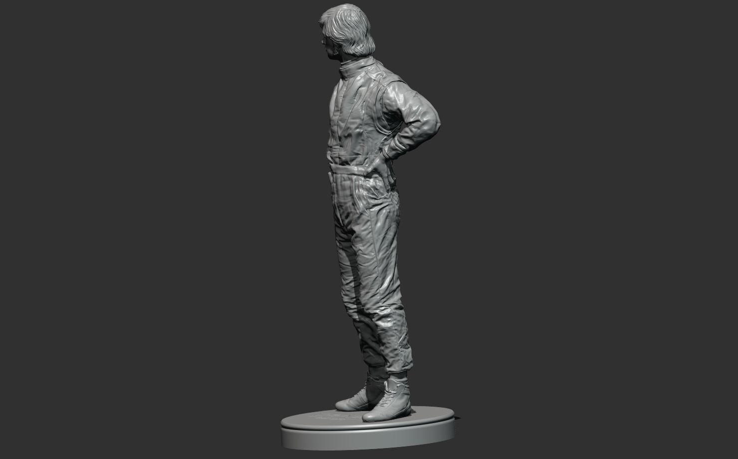 Ronnie Peterson F1 Driver 3D model 3D printable | CGTrader