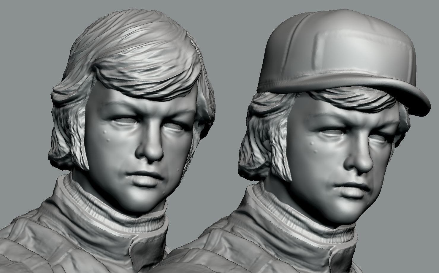 Ronnie Peterson F1 Driver 3D model 3D printable | CGTrader