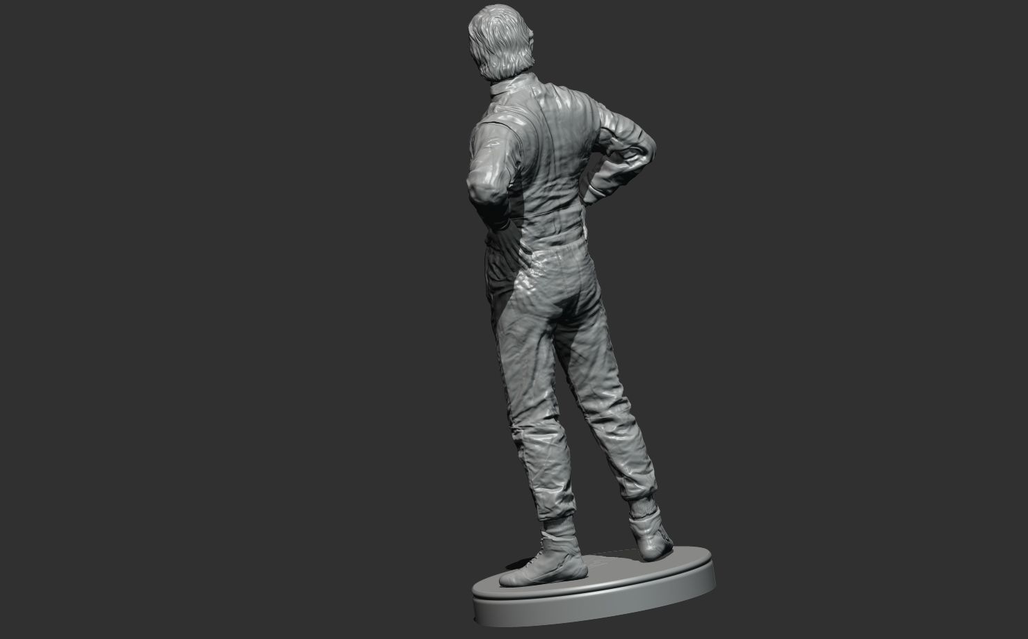 Ronnie Peterson F1 Driver 3D model 3D printable | CGTrader