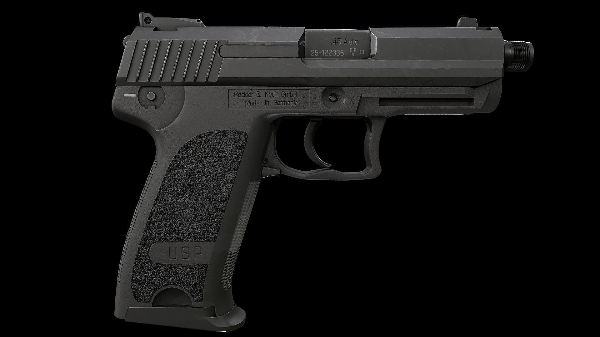 3D model USP game ready VR / AR / low-poly | CGTrader