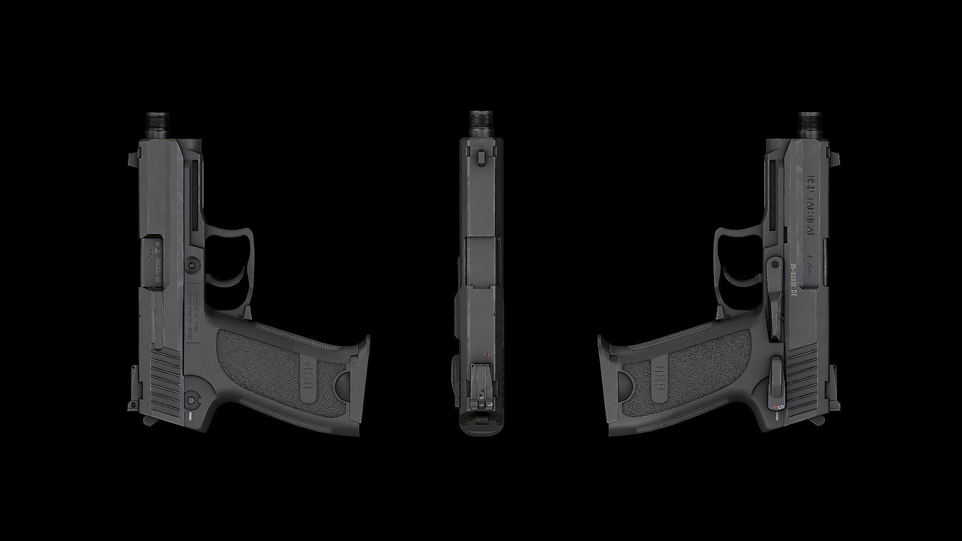 3D model USP game ready VR / AR / low-poly | CGTrader