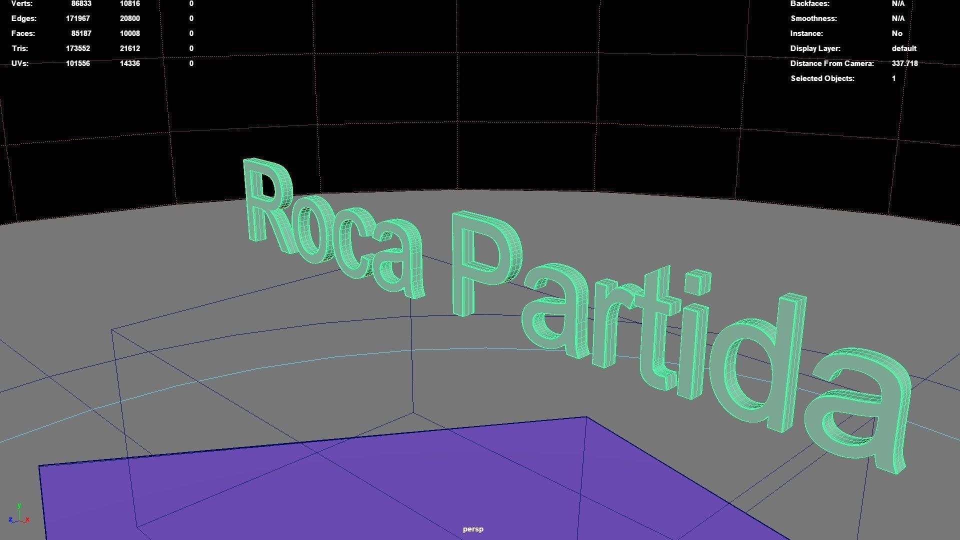Roca Partida Mexico map region geography political geographic 3D model ...
