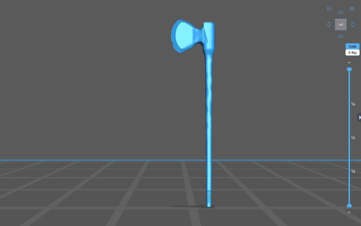Axe free free 3D model 3D printable | CGTrader