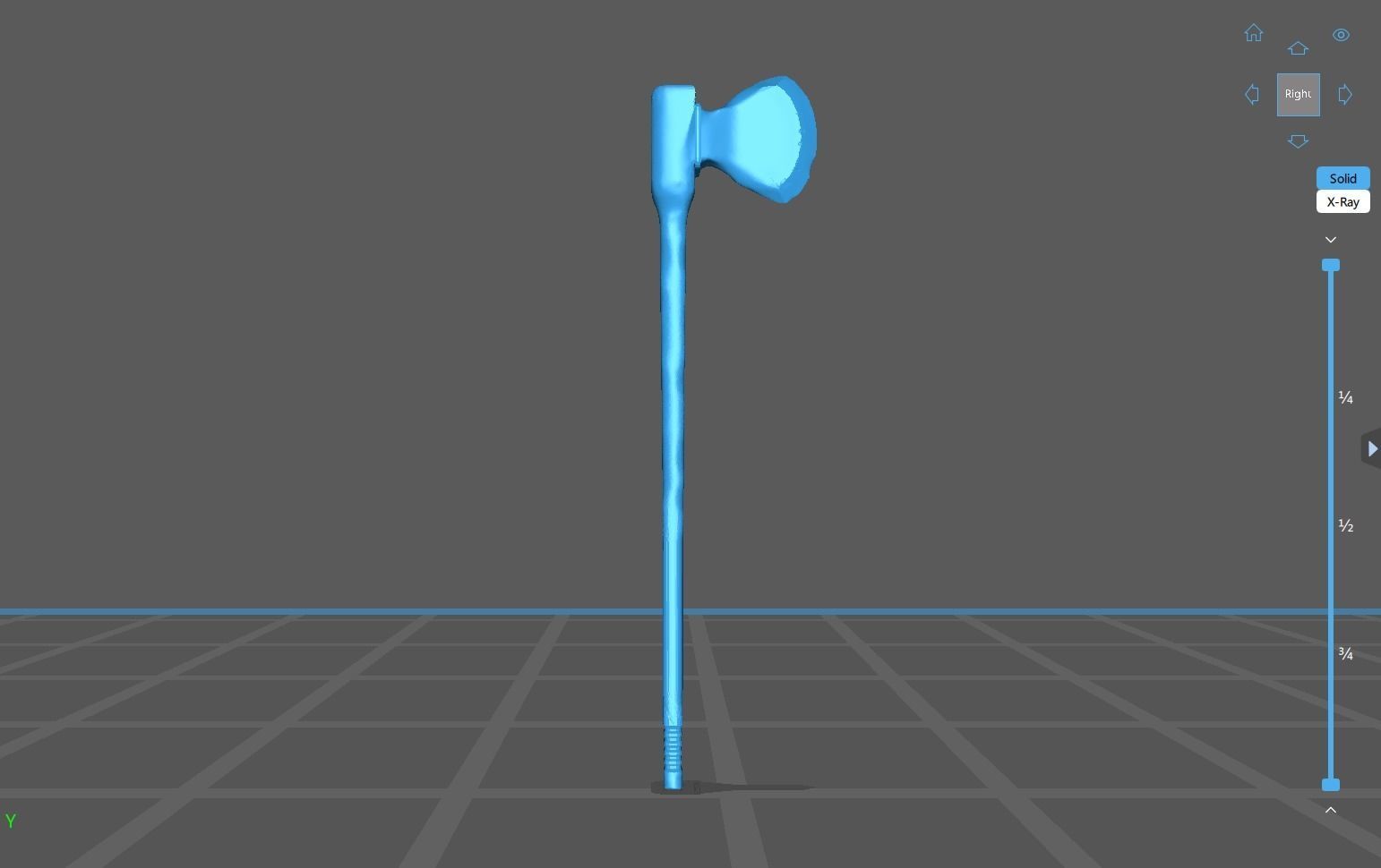 Axe free free 3D model 3D printable | CGTrader
