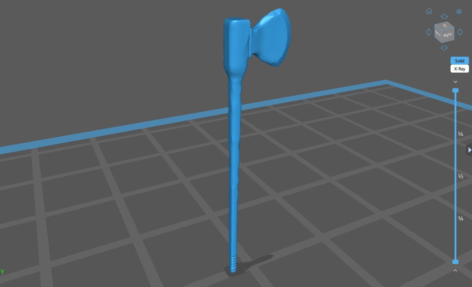 Axe free free 3D model 3D printable | CGTrader