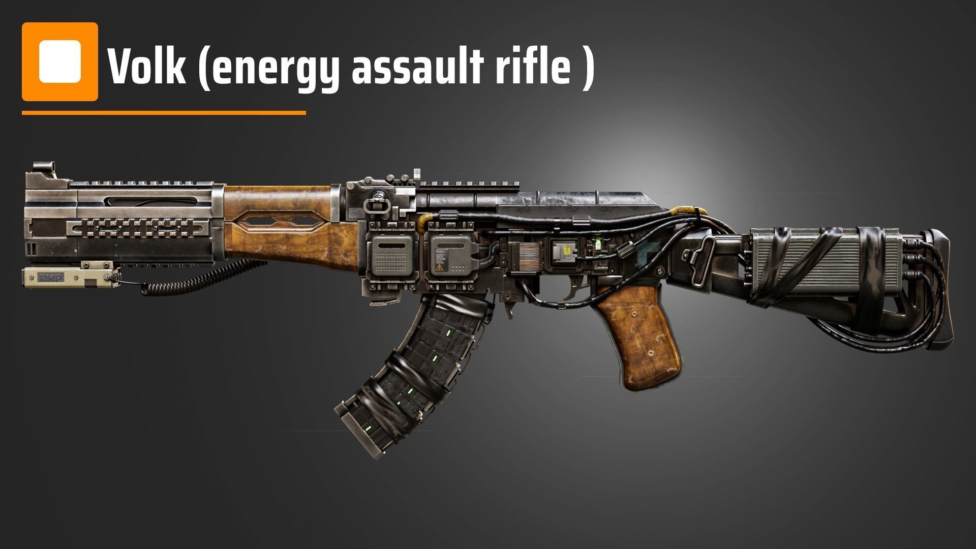 AK VOLK 3D model | CGTrader