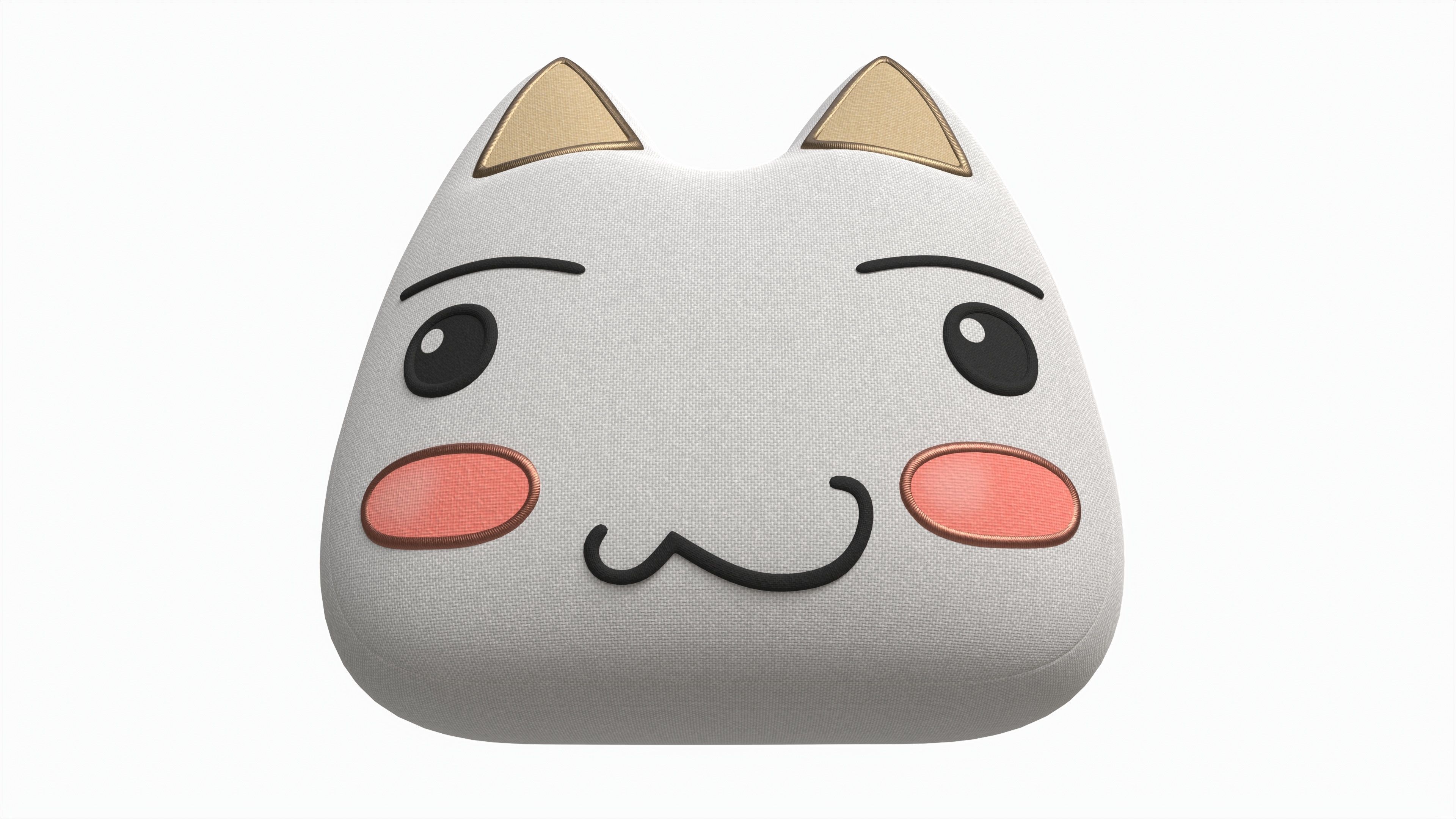 Japanese Toro Inoue Plush Doll 3D model | CGTrader