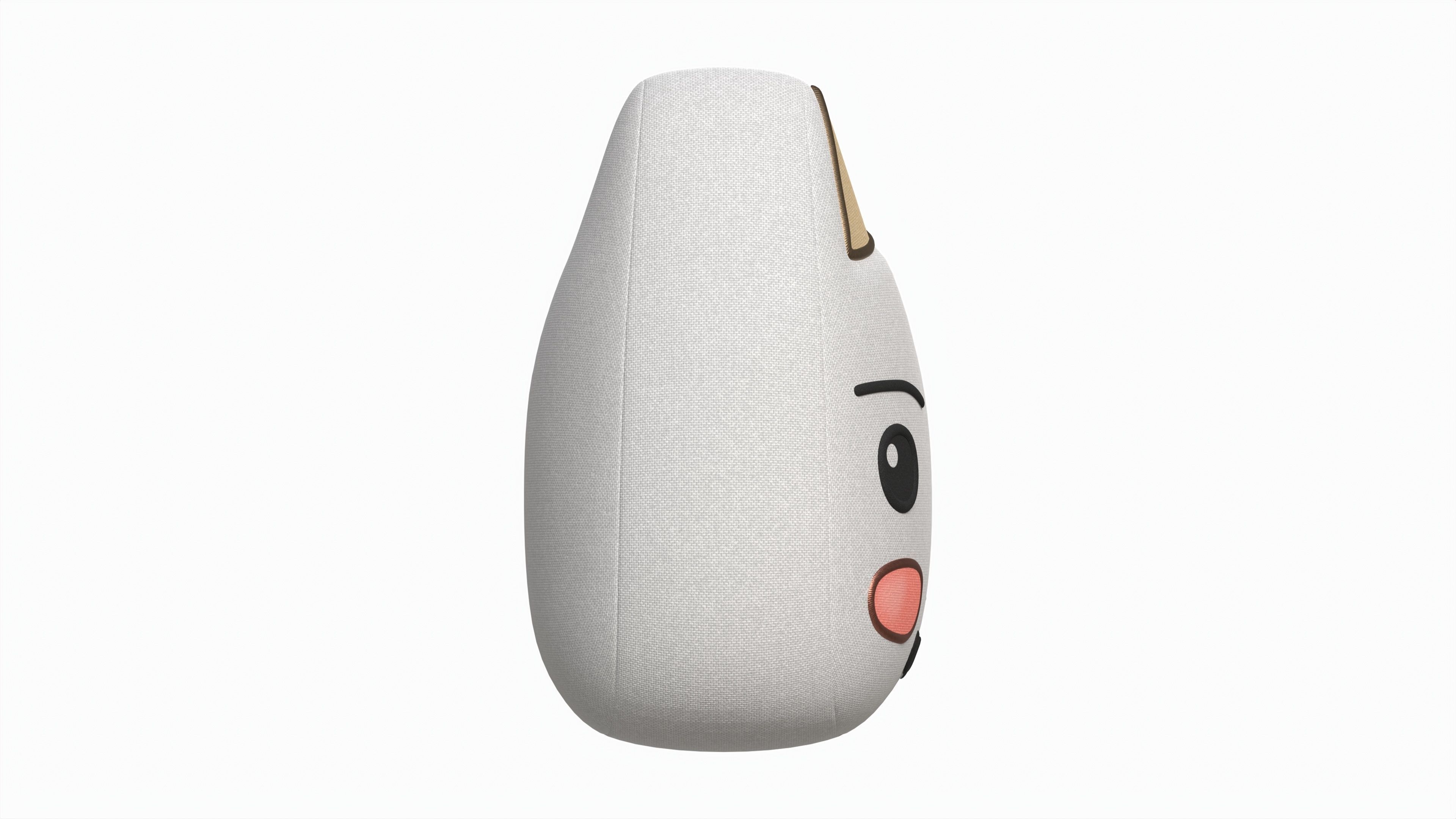 Japanese Toro Inoue Plush Doll 3D model | CGTrader
