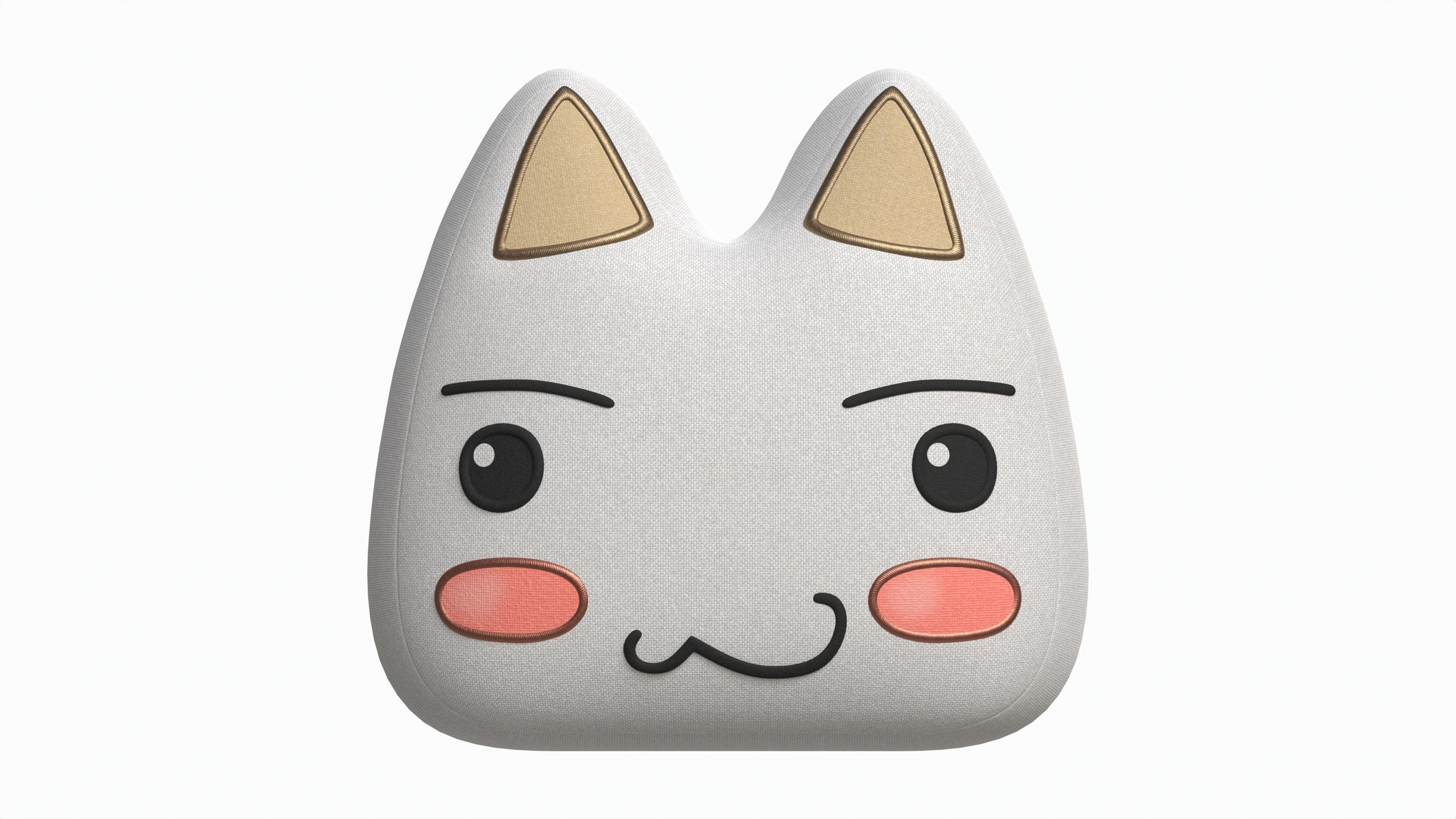 Japanese Toro Inoue Plush Doll 3D model | CGTrader