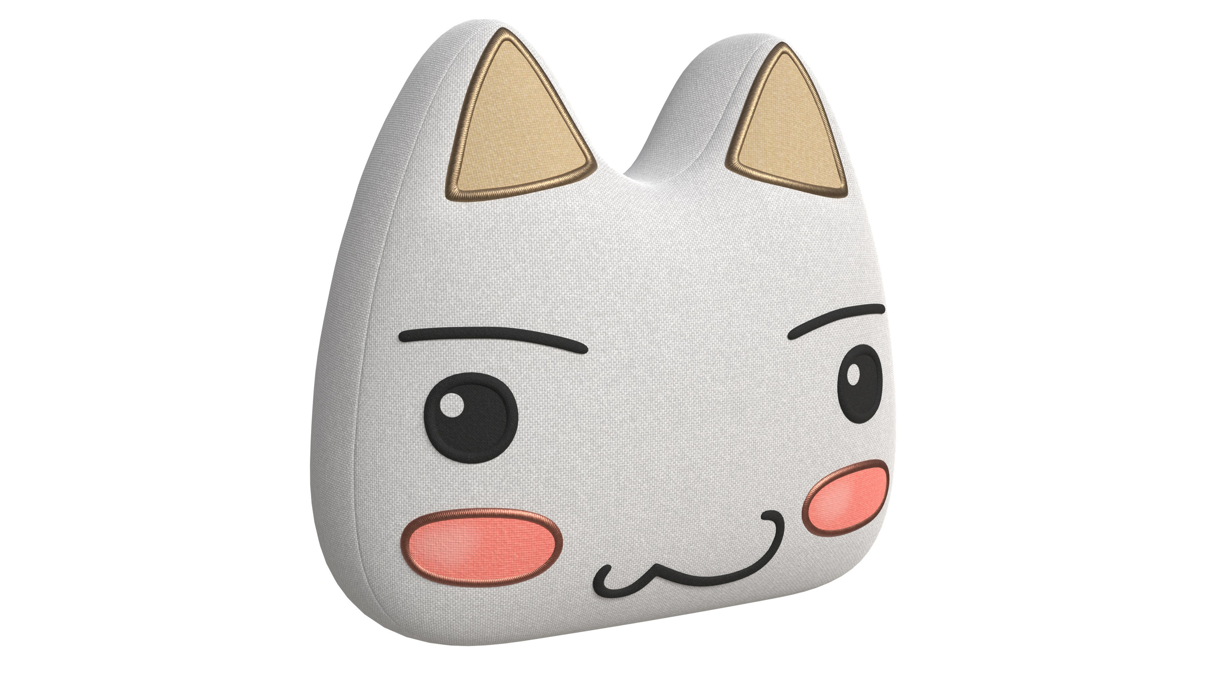 Japanese Toro Inoue Plush Doll 3D model | CGTrader