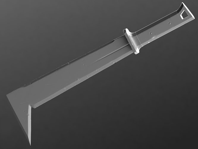 Machete free 3D model | CGTrader