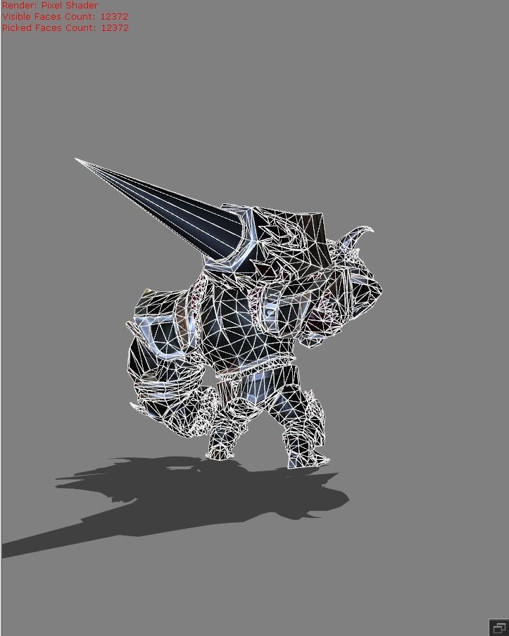3D model Grock Castle Guard Skin VR / AR / low-poly | CGTrader