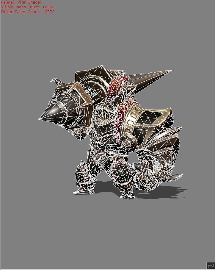 3D model Grock Castle Guard Skin VR / AR / low-poly | CGTrader