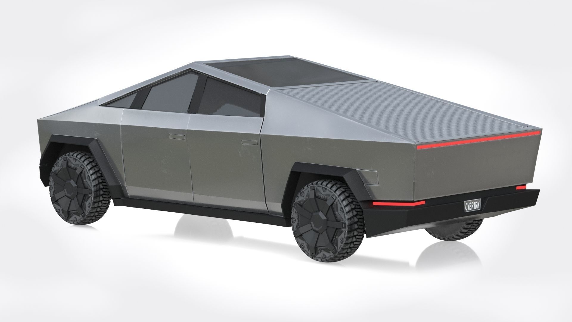 3D model Animated Tesla Cybertruck VR / AR / low-poly | CGTrader