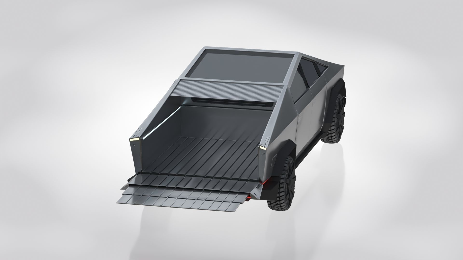 3D model Animated Tesla Cybertruck VR / AR / low-poly | CGTrader