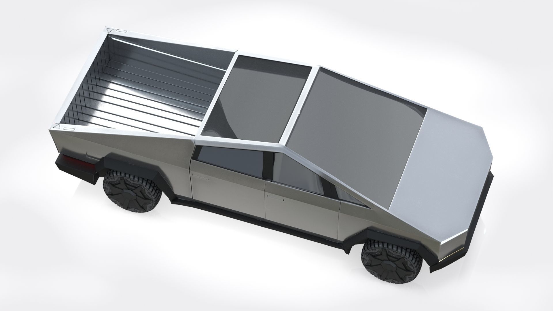 3D model Animated Tesla Cybertruck VR / AR / low-poly | CGTrader