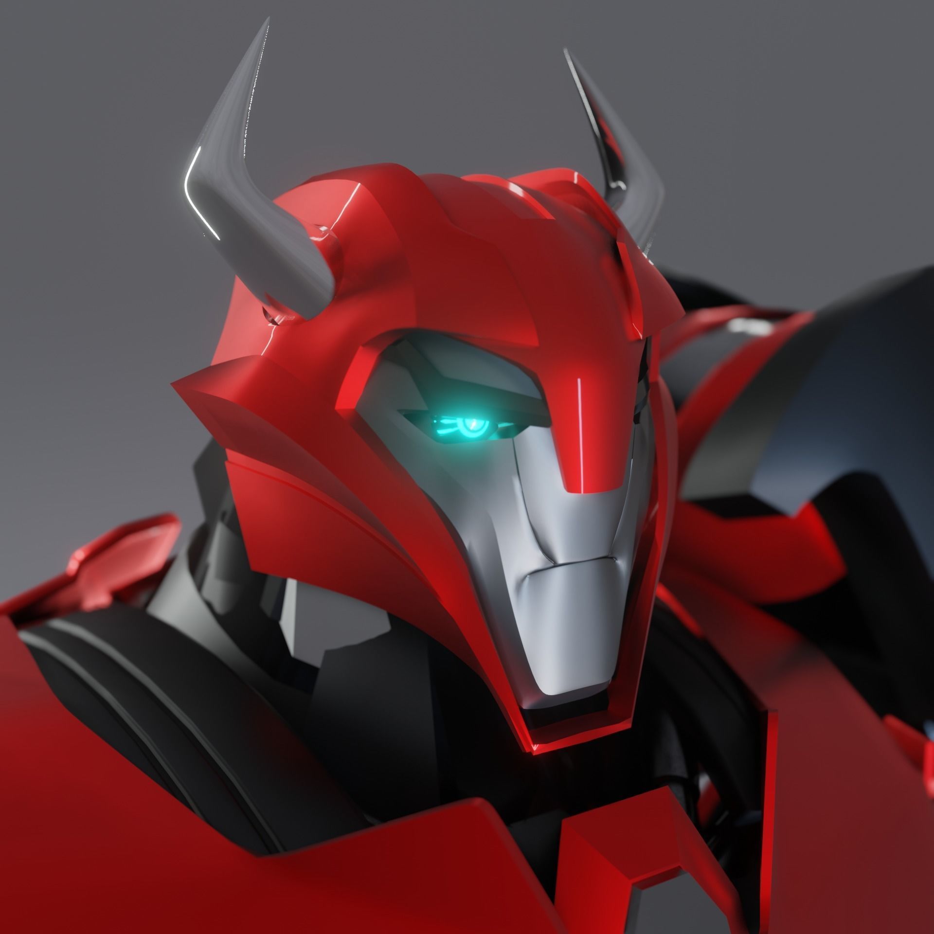 TRANSFORMERS PRIME Cliffjumper 3D model remaster free 3D model rigged ...
