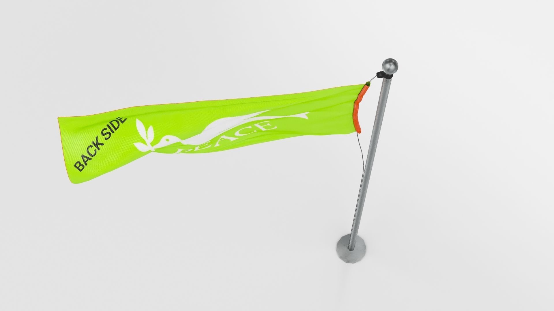 3D model STD Animated Loop Flag VR / AR / low-poly | CGTrader