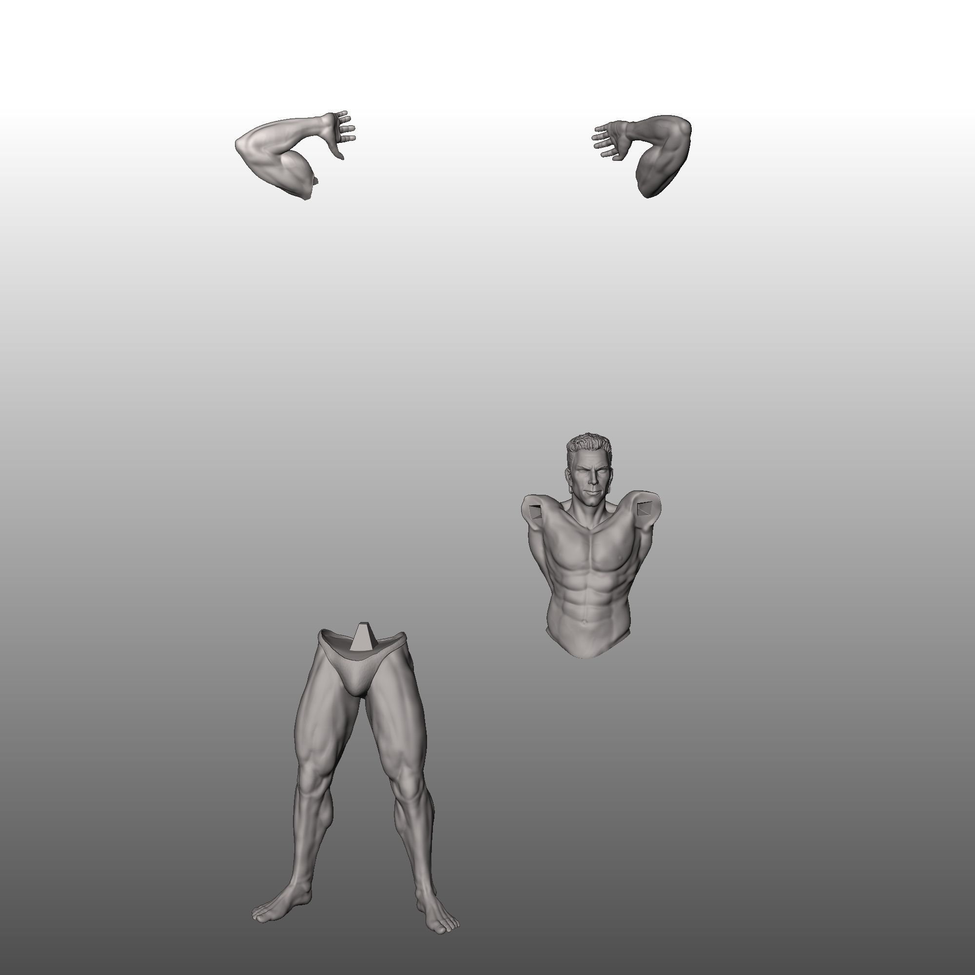 Danny Lee Kazuya Gachimuchi 3D model 3D printable | CGTrader