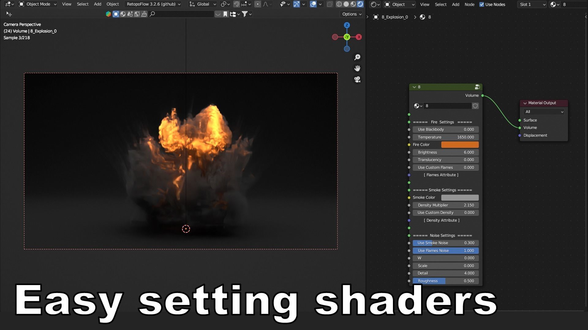 Super Realistic Explosion 8 - vdb animated 3D model animated | CGTrader