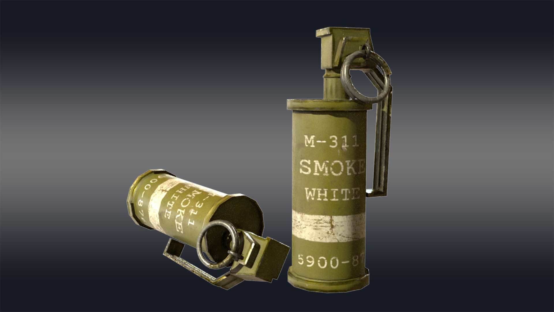 M13 Smoke Grenade 3D model | CGTrader
