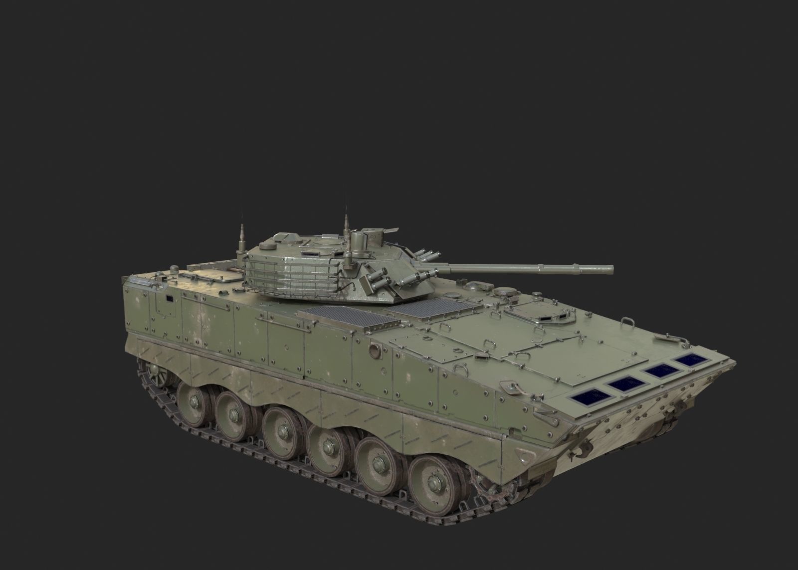 3D model 4 coatings of PLA Army ZBD04 ZBD-04 Infantry Fighting Vehicle VR / AR / low-poly | CGTrader