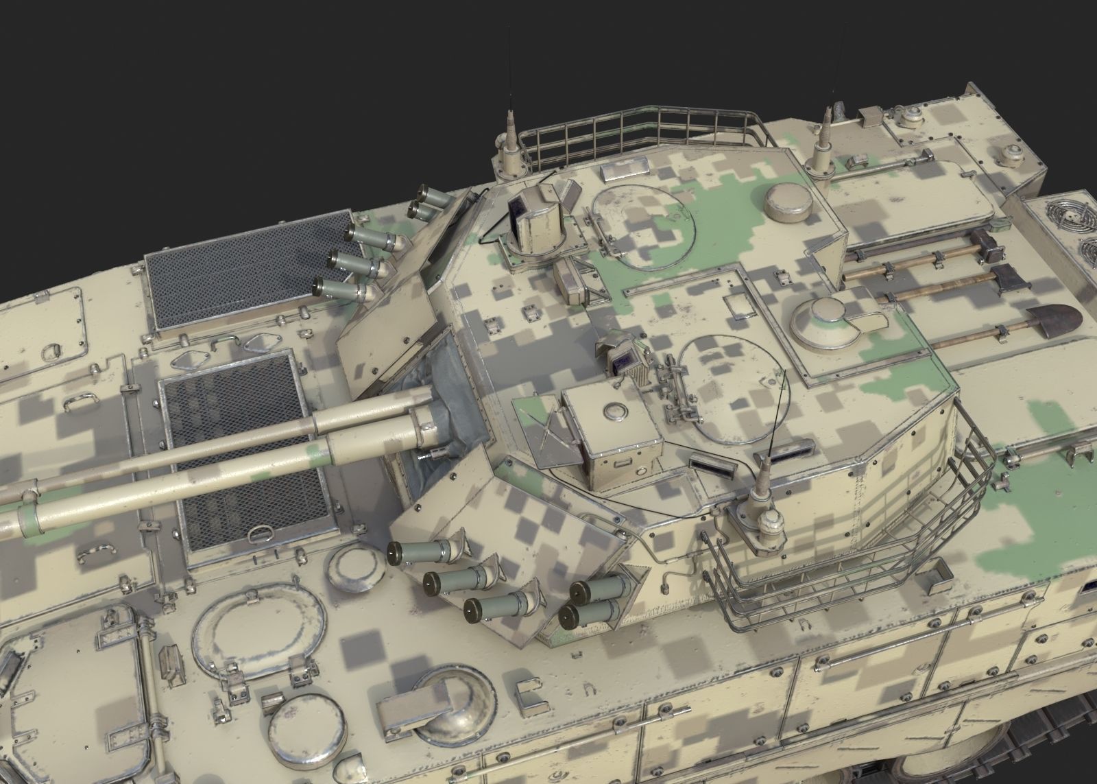 3D model 4 coatings of PLA Army ZBD04 ZBD-04 Infantry Fighting Vehicle VR / AR / low-poly | CGTrader