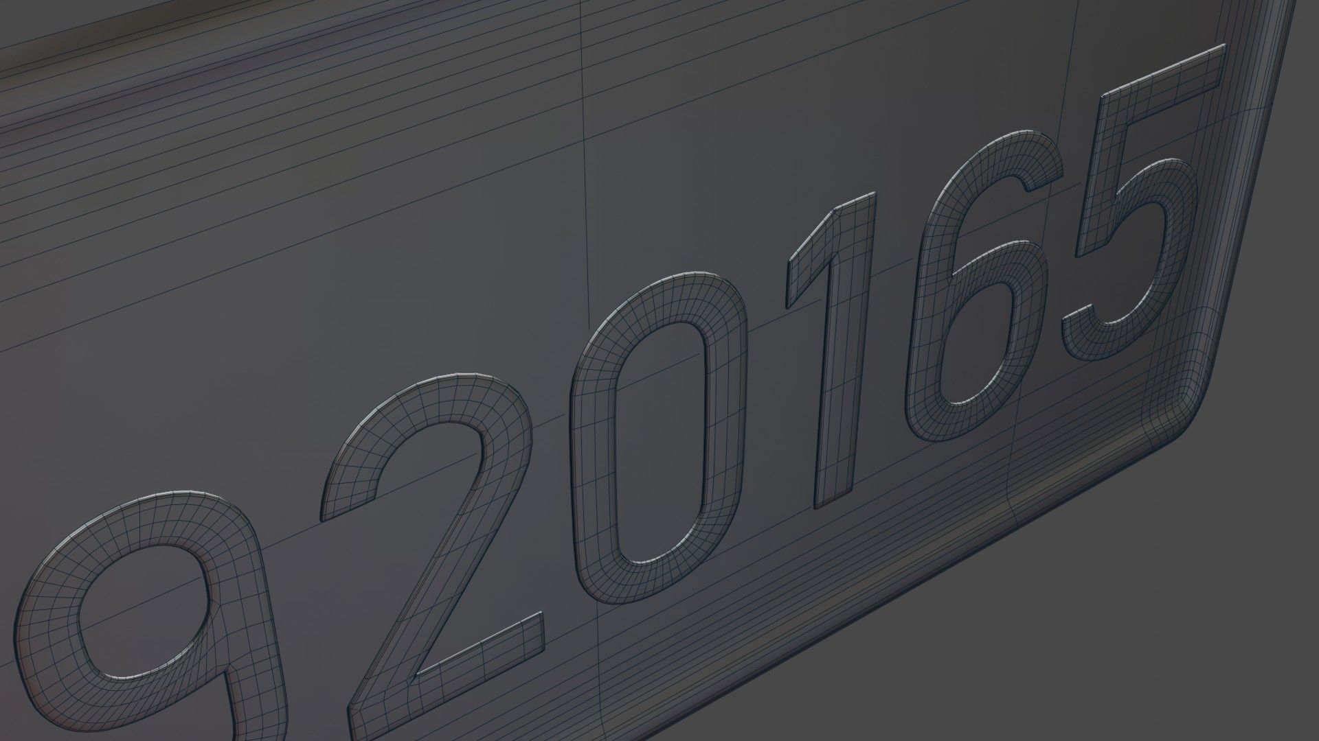 Customizable Lebanese license plate 3D model | CGTrader