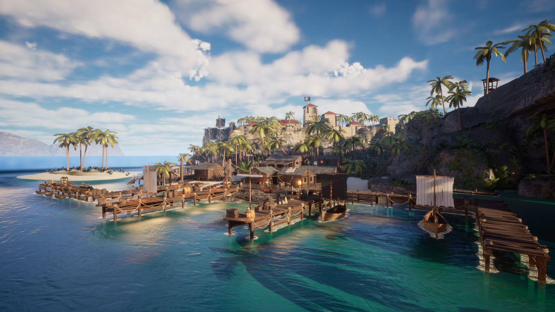 3D model Pirate Island Modular Pack -Unreal Engine- and -FBX- VR / AR ...