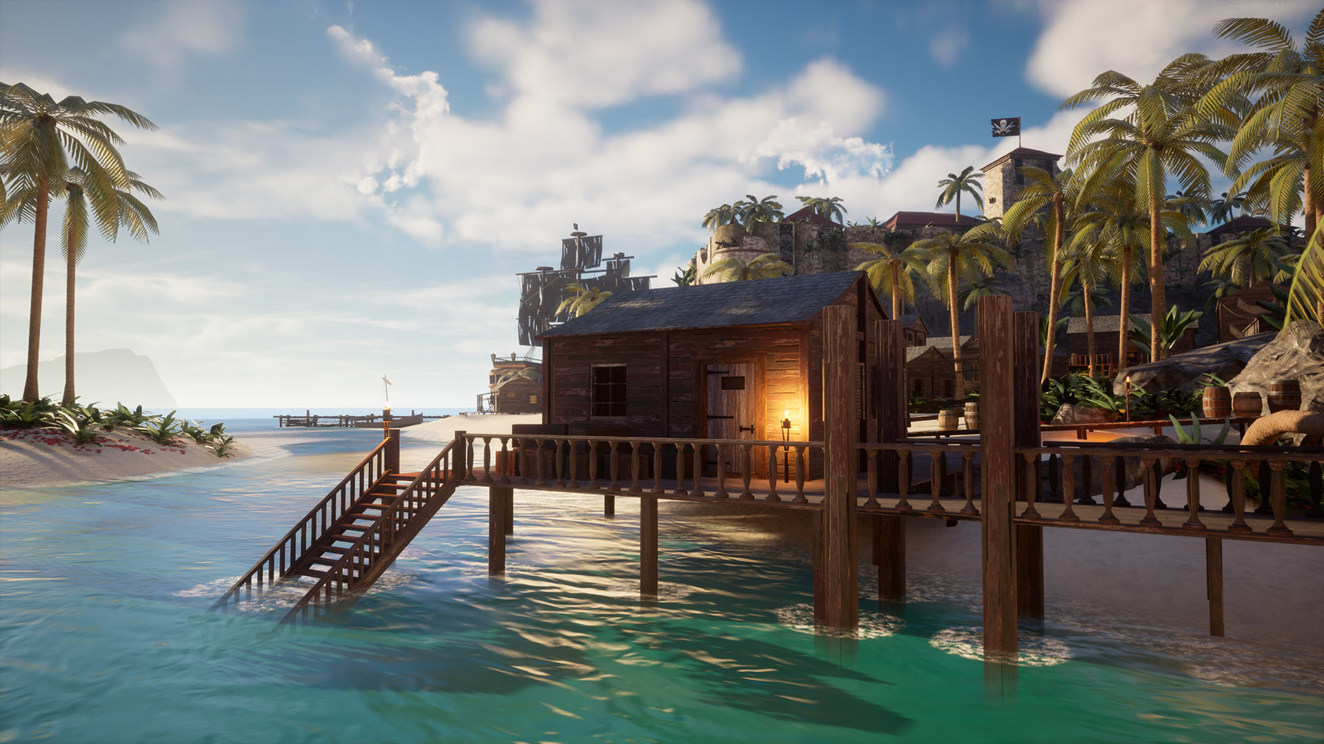 3D model Pirate Island Modular Pack -Unreal Engine- and -FBX- VR / AR ...